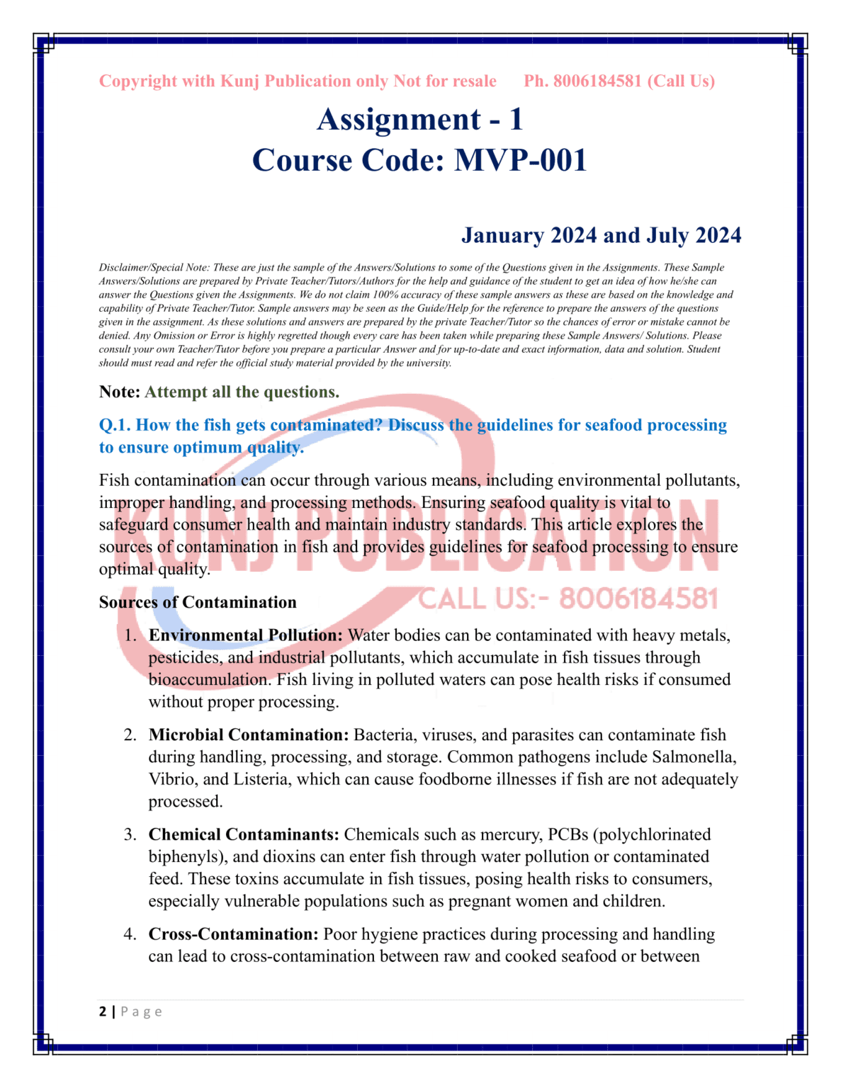 IGNOU MVP-001 SOLVED ASSIGNMENT 2024 ENGLISH MEDIUM