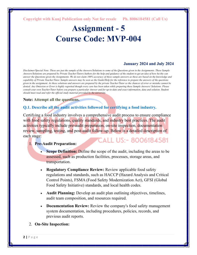 IGNOU MVP-004 SOLVED ASSIGNMENT 2024 ENGLISH MEDIUM