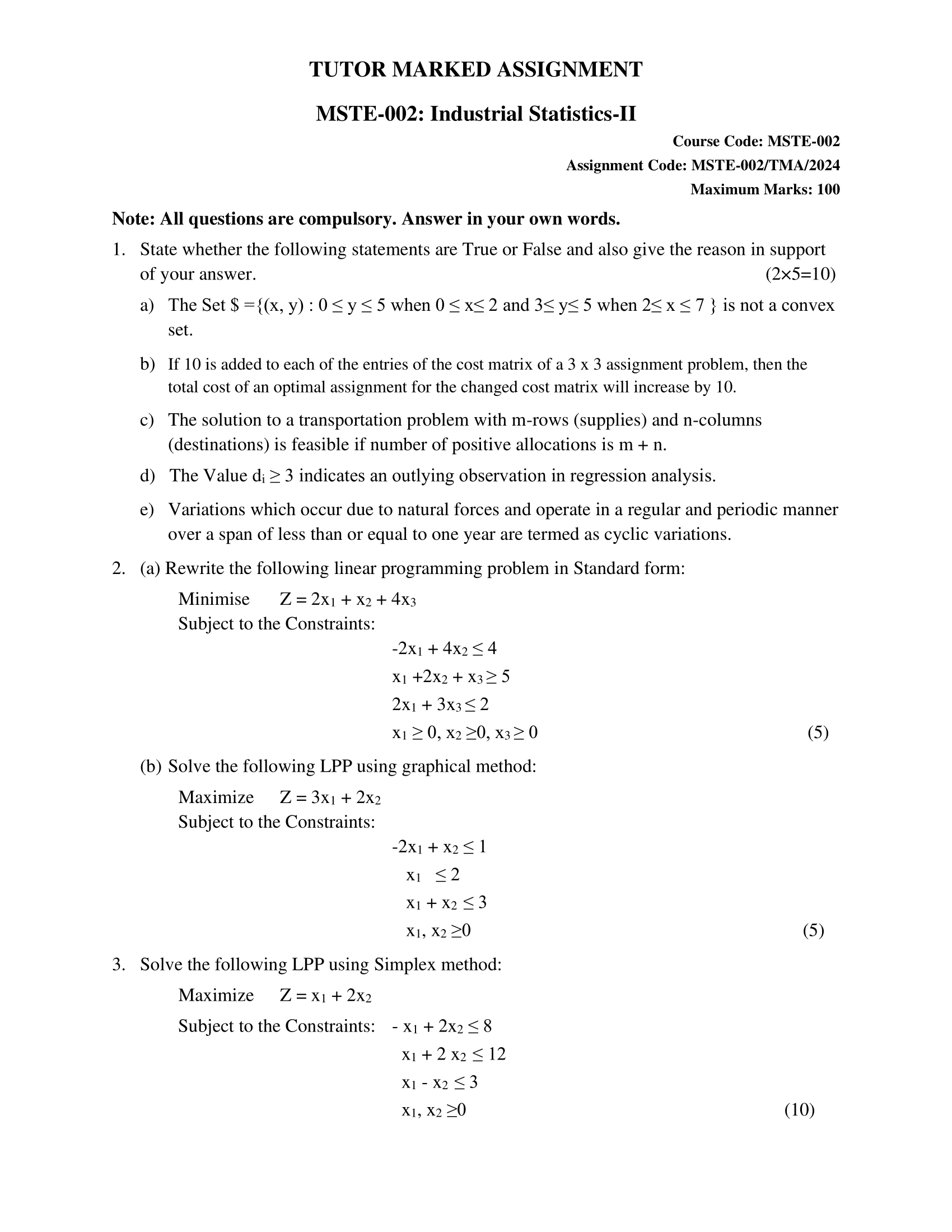 IGNOU MSTE 002 SOLVED ASSIGNMENT 2024 ENGLISH MEDIUM IGNOU MSTE 002 SOLVED ASSIGNMENT 2024 ENGLISH MEDIUM