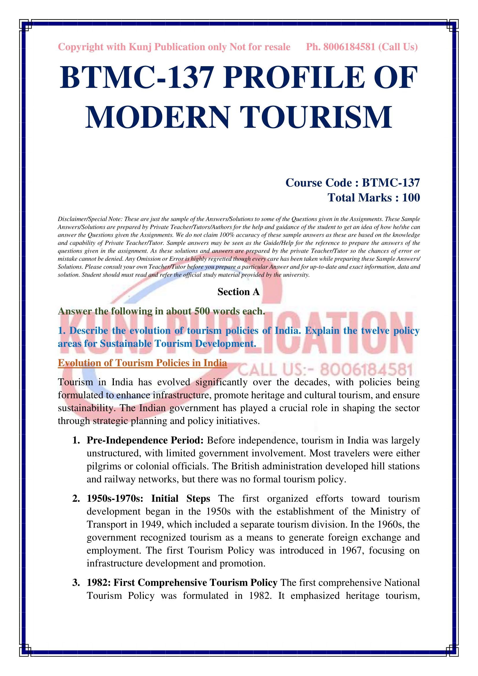 IGNOU BTMC-137 SOLVED ASSIGNMENT 2025-26 ENGLISH MEDIUM