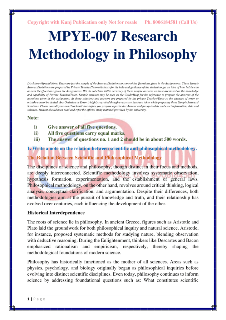 IGNOU MPYE-007 SOLVED ASSIGNMENT 2025-26 ENGLISH MEDIUM