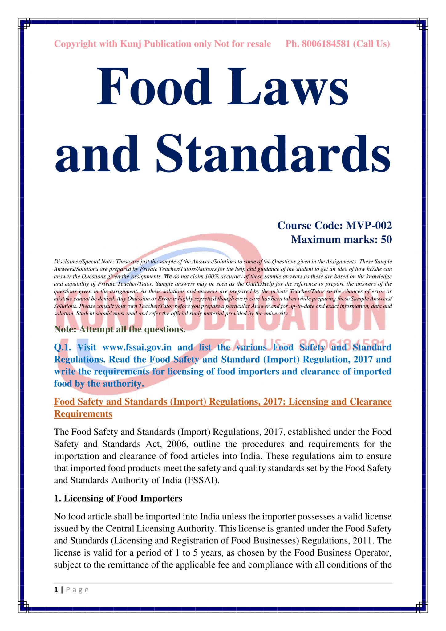 IGNOU MVP-002 SOLVED ASSIGNMENT 2025